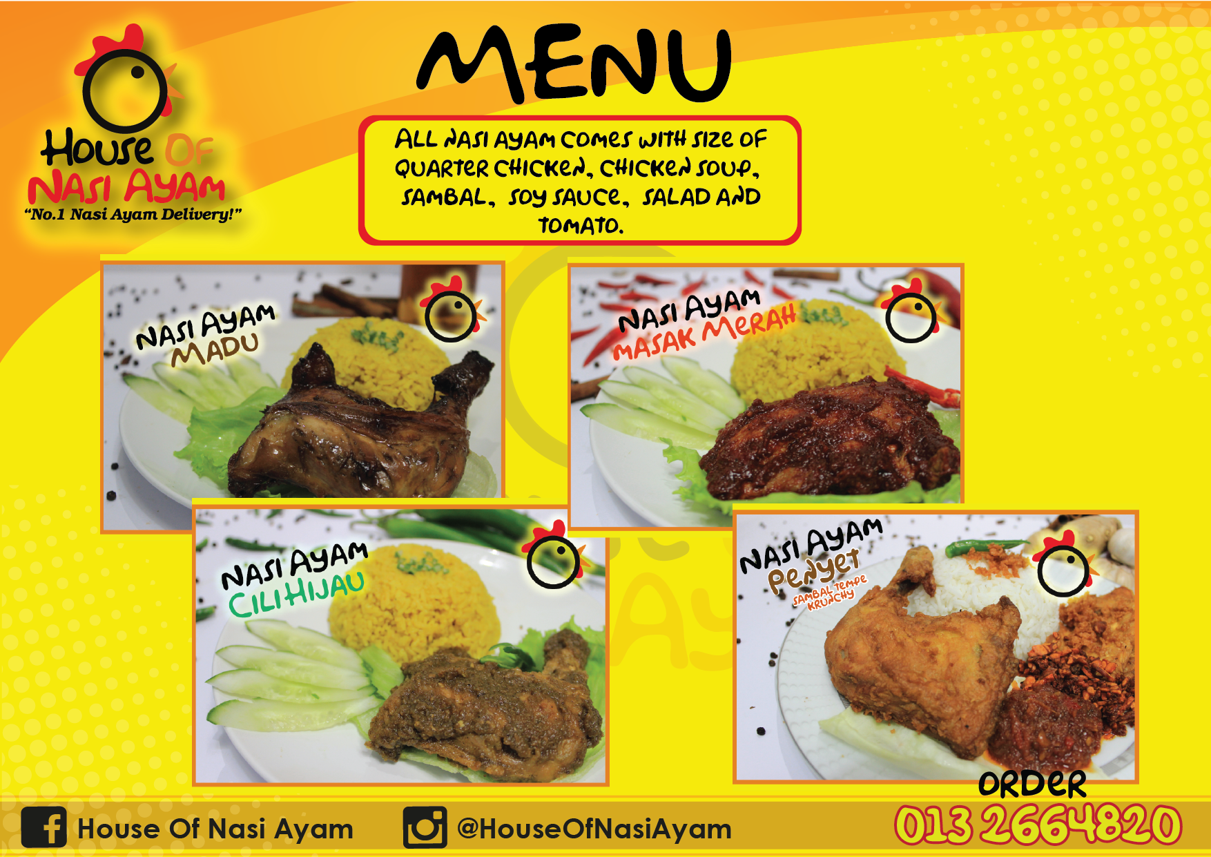 Customer: House Of Nasi Ayam - MURAH PRINT